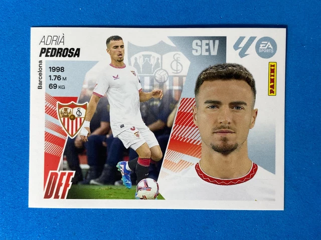 STICKERS PANINI LA Liga ESTE 2025-26 2026 n.531 Adria Pedrosa (Sevilla ...