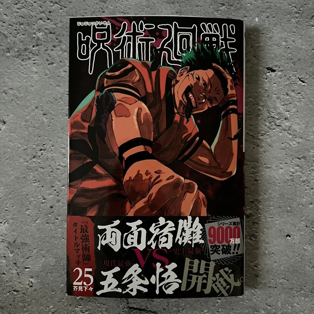 JUJUTSU KAISEN VOL.24 and 25 Set Newly Issue JUMP Comic Manga Japanese ...