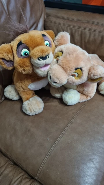 RARE DISNEY THE Lion King 2 Kiara Kovu Talking Interactive Soft Cuddly ...