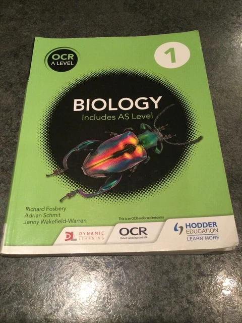 OCR A LEVEL Biology Year 1 Textbook £3.00 - PicClick UK OCR A LEVEL Biology Year 1 Textbook £3.00 - PicClick UK