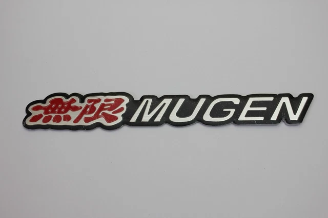MUGEN HONDA BOOT Badge Red Black Emblem S2000 Integra Jazz Odyssey ...