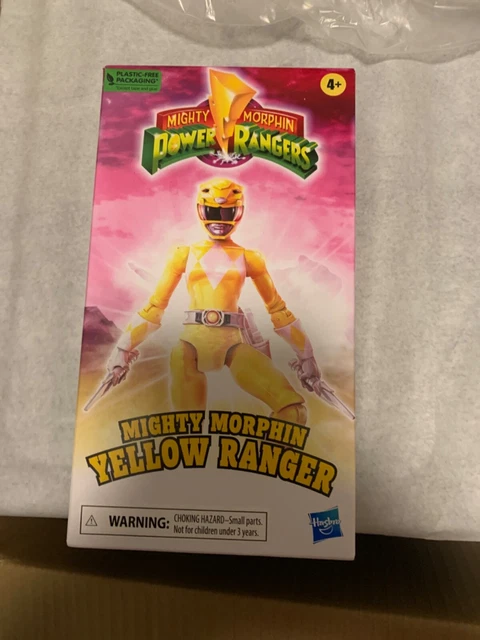MIGHTY MORPHIN POWER Rangers 30Th Anniversary Vhs Box Yellow Ranger £24 ...