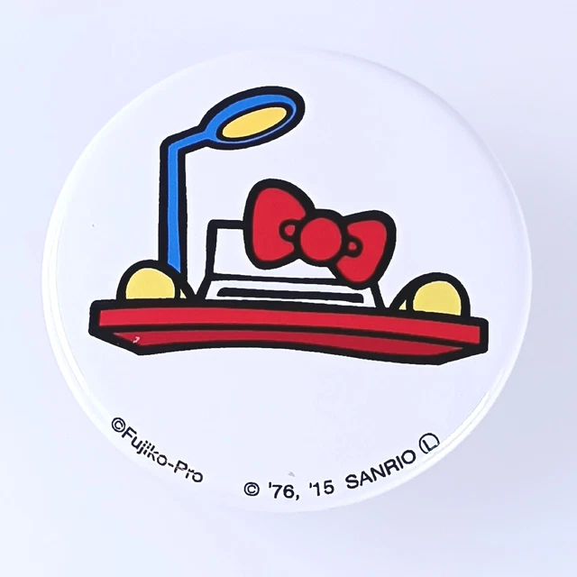 DORAEMON × HELLO Kitty Sanrio Can distintivo giapponese dal Giappone F ...