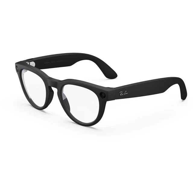 RAY-BAN META GEN2 AI HEADLINER Smart Glasses Matte Black / Clear Lenses ...