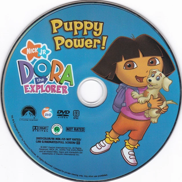 DORA THE EXPLORER: Puppy Power! (2007, DVD) **DISC ONLY** EUR 9,30 ...