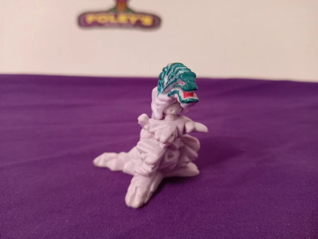 MIGHTY MAX DOOM Zones Series 1 Ice Alien Iceosaurus Monster Part ...