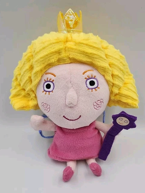 BEN AND HOLLY'S Little Kingdom 9" Princess Holly Talking Soft Plush Toy ...