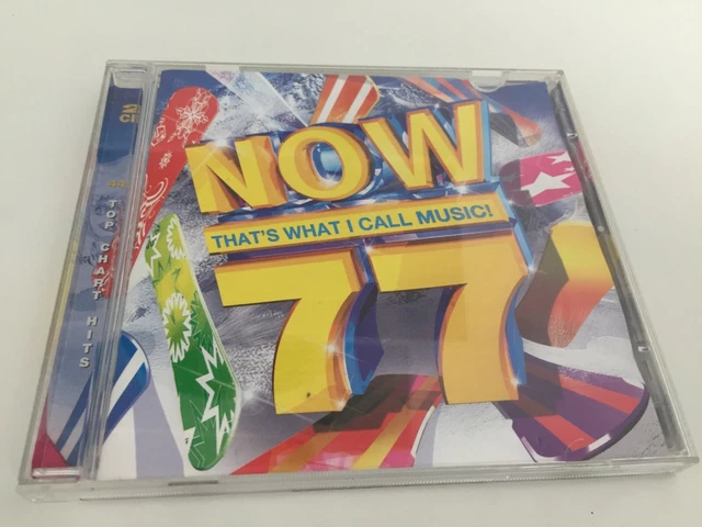 NOW THAT'S WHAT I CALL MUSIC - 77 - DIVERS ARTISTES double CD ALBUM ...