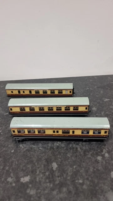3 X HORNBY Dublo Brown/Cream The Bristolian Carriages £22.99 - PicClick UK
