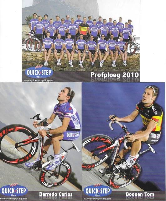 CYCLISME, CYCLISTE, SERIE Quick Step 2010, 28 cartes EUR 10,00 ...