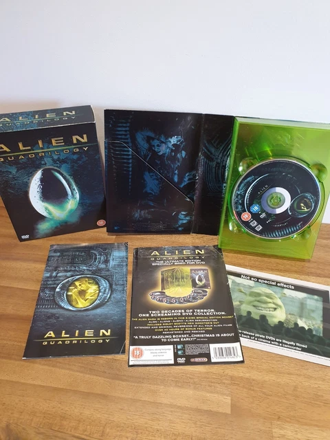 ALIEN QUADRILOGY 5DVD Box (Aliens 3 Resurrection Sigourney Weaver ...