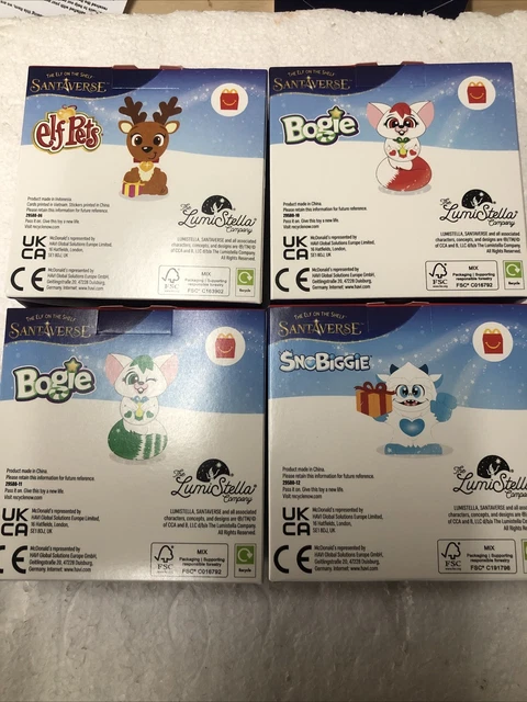 MCDONALD'S HAPPY MEAL Christmas 2025 Elf on the Shelf SantaVerse Toys ...