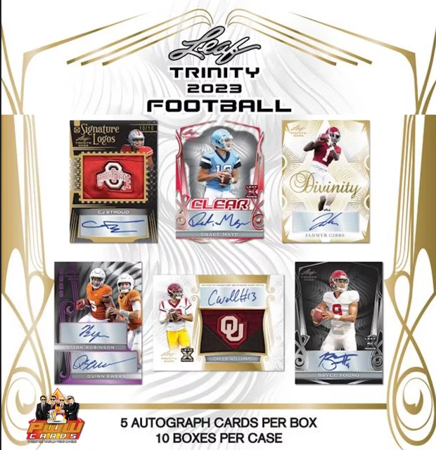 HOUSTON TEXANS 2023 Leaf Trinity Football 10x boîte étui break #1 EUR 7 ...