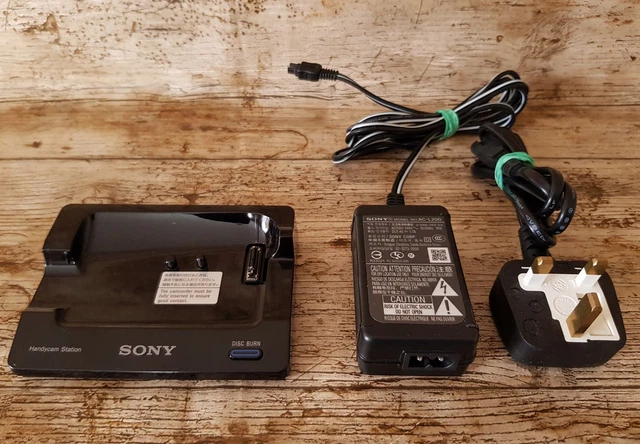 VÉRITABLE STATION D'ACCUEIL Usb Sony Handycam Dcra-C171 Sr32E Sr190E ...