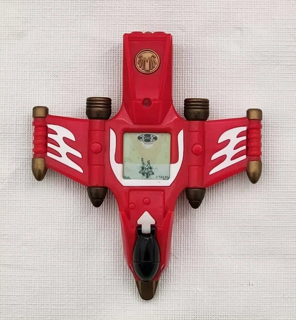 VINTAGE 2003 POWER Rangers Ninja Storm Ninja Red Hawk Electronic ...