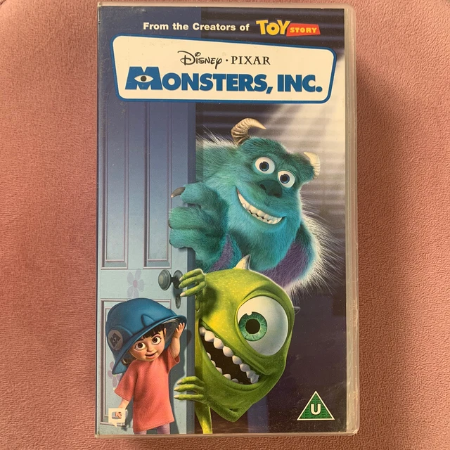 PIXAR MONSTERS INC VHS EUR 1,73 - PicClick FR
