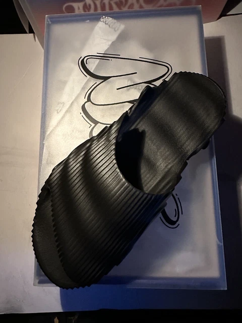 CHRIS BROWN X Auracles Nami Slides Men 6/wms 7.5/8 Deep Sea Black $142. ...