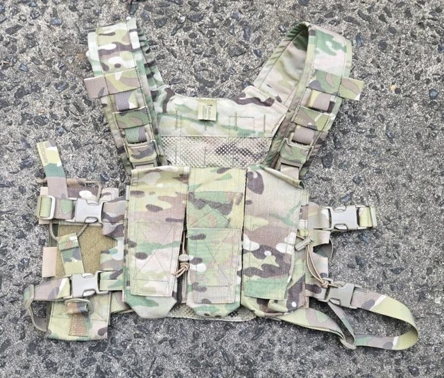 AUSTRALIAN ARMY PLATATAC CHICOM CRABS Multicam Chest Rig Battle Bra New ...