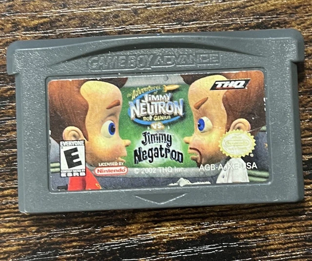 ADVENTURES OF JIMMY Neutron, Boy Genius vs. Jimmy Negatron (Nintendo ...