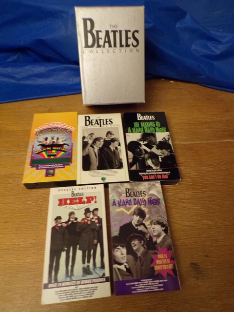 THE BEATLES COLLECTION 5-Tape VHS Boxed Set £19.09 - PicClick UK