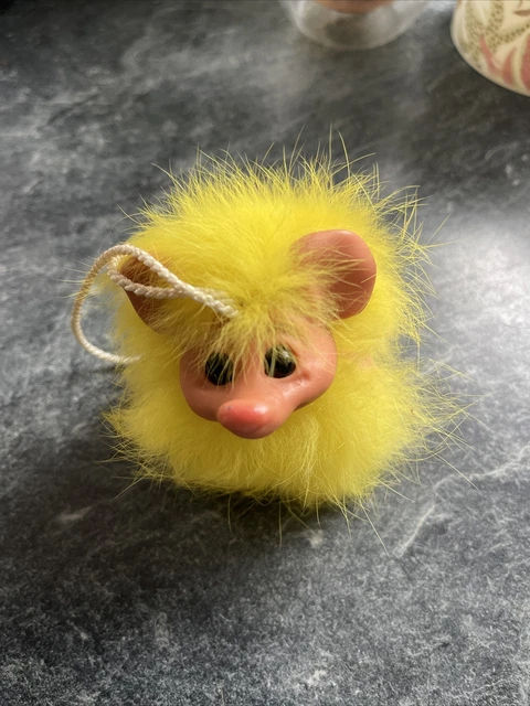 RAULS HAPPY GANG Troll Mouse Animal Rare Vintage Toy Made in England ...