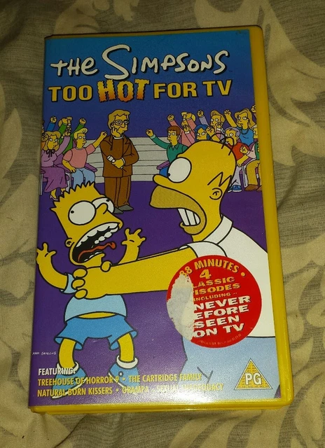 THE SIMPSONS TOO Hot For TV (Animated) (VHS/SUR, 1999) EUR 1,10 ...