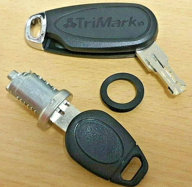 TRIMARK SNAKE CUT Barrel Lock and Keys - Lunar, Coachman, Swift and ...