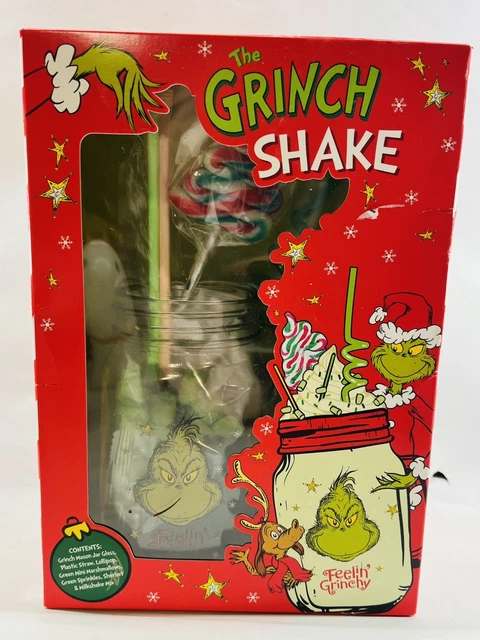 MAKE YOUR OWN The Grinch Mega Shake Festive Milkshake Xmas Gift Set ...