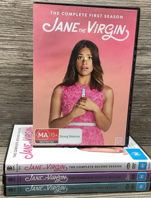 JANE THE VIRGIN DVD Bundle R4 Series 1 2 3 4 Gina Rodriguez Justin ...