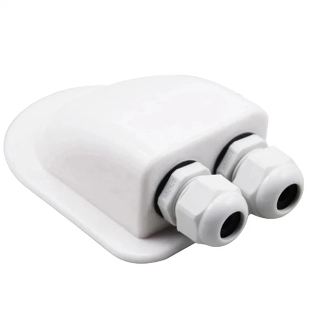 CABLE ENTRY BOX with 2 Glands and Seals for RV Caravan Boat Roof ...