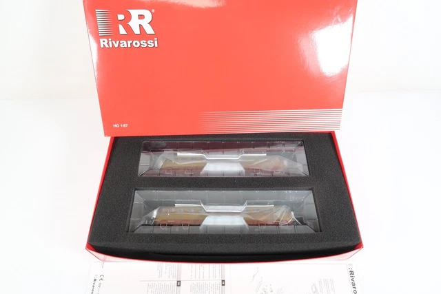 RIVAROSSI HR2037 H0 Dieseltriebwagen ALn 556.1216 FIAT der FS mit DSS ...