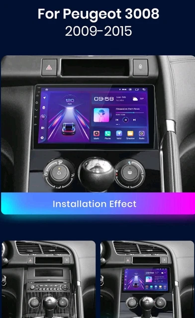AUTORADIO CARPLAY ANDROID Auto Peugeot 3008 EUR 130,00 - PicClick FR