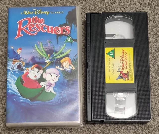 A WALT DISNEY Classic the Rescuers PAL VHS tape U 1991 D240642 EUR 1,18 ...