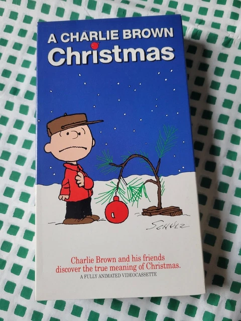 A CHARLIE BROWN Christmas VHS Movie - Shell Gas Station Promo £3.97 ...