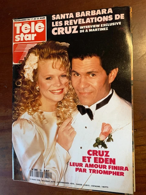 TELE STAR N°702 du 12/03/1990; Cruz et Eden dans Santa Barbara EUR 7,00 ...