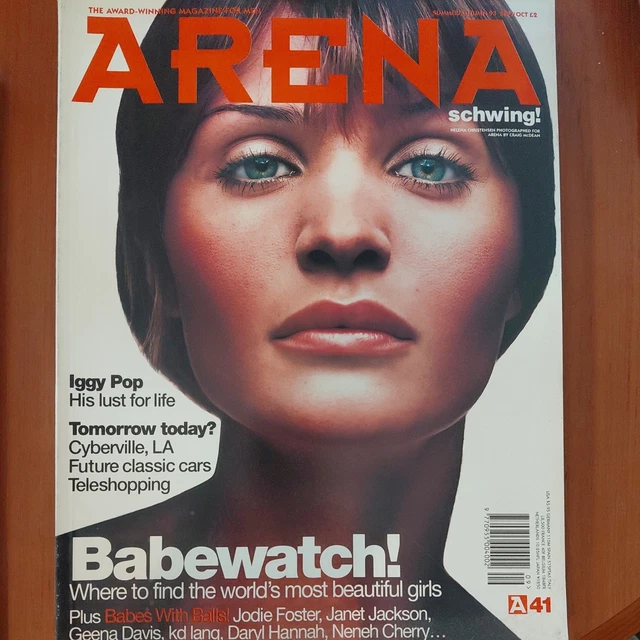 ORIGINAL ARENA MAGAZINE Issue No 41 September 1993 - Helena Christensen ...