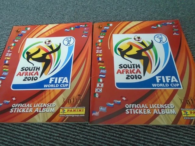 SOUTH AFRICA 2010 Fifa World Cup Panini Sticker Album Complete +Spare ...