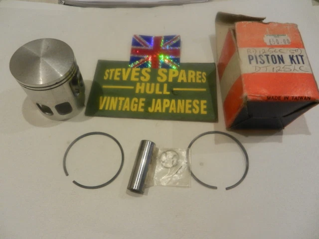 YAMAHA DT125LC, RD125LC, DT125MX, KIT PISTONI STANDARD, TAIWANESE, NOS ...