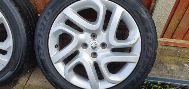 2013-19 MK1 RENAULT Captur 17" Alloy Wheel Set With Tyres Part Num ...