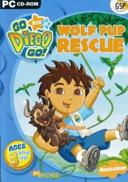 GO DIEGO GO - Wolf Pup Rescue - PC Childrens Software Ages 3 & Up (CD ...