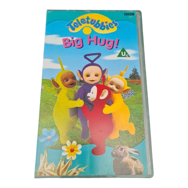 TELETUBBIES KIDS VHS Tape Rare Vintage Kids TV Series BBC Big Hug 1996 ...