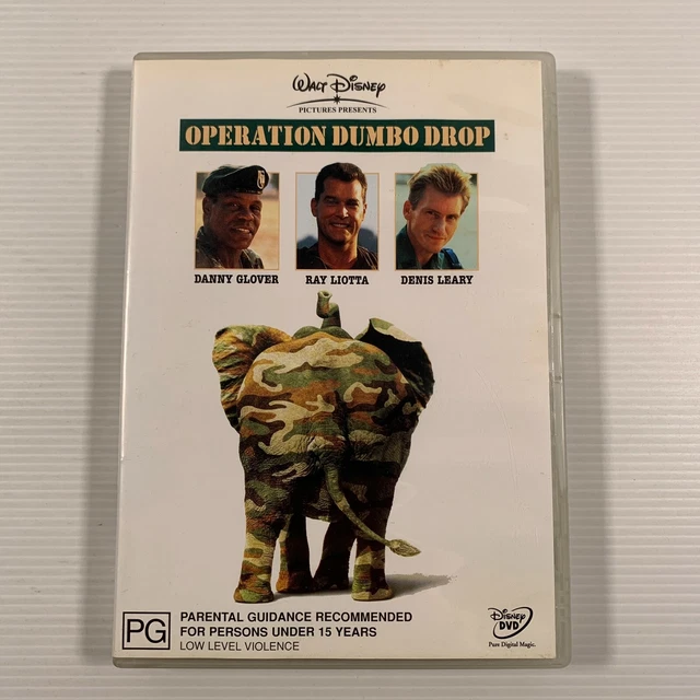 OPERATION DUMBO DROP (DVD, 1995) Disney Danny Glover Ray Liotta Region ...