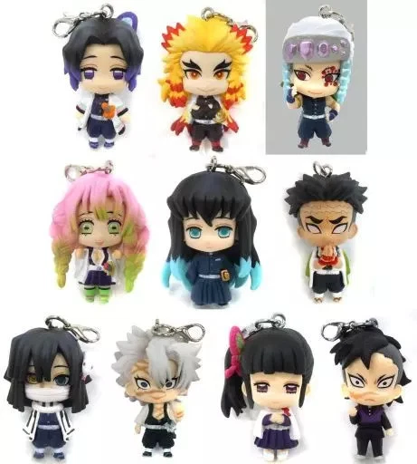 DEMON SLAYER KIMETSU no Yaiba Color Collection Mini Figure Set of 10 ...