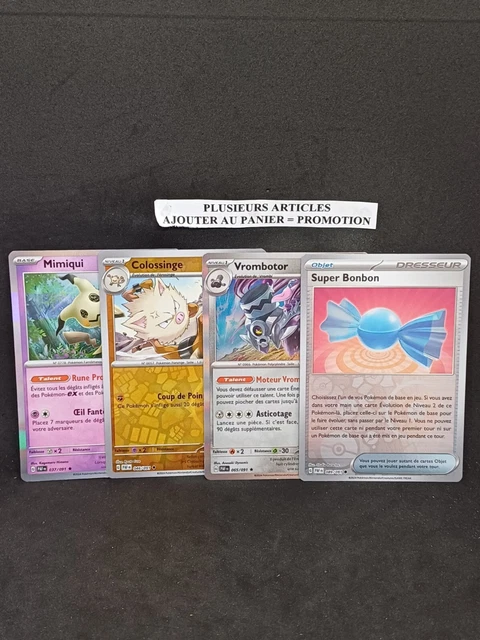 CARTE POKÉMON 091 EV4.5 Destinée De Paldea paf FR holo reverse -50% DES 6 ACHATS EUR 1,00 ...