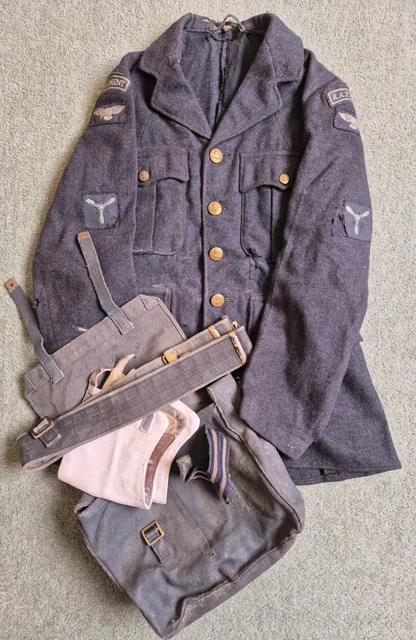 WW2 RAF REGIMENT Jacket, Airman, O.A. dated 1945 with 1937 Pattern ...