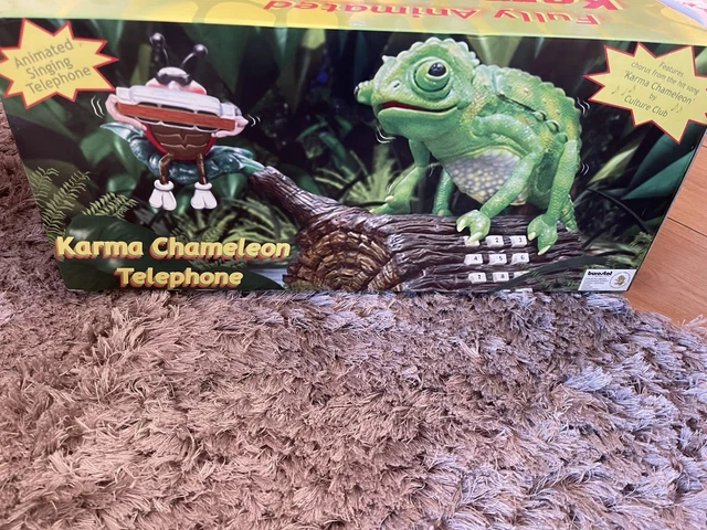 NOVELTY BOXED KARMA Chameleon Telephone Vintage Retro £89.05 - PicClick UK