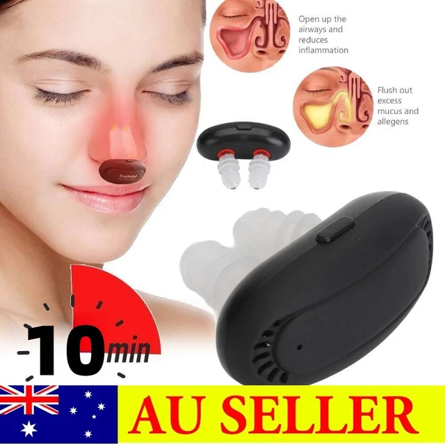 PORTABLE RHINITIS RELIEF Device - Red Light Therapy for Sinusitis Nasal ...