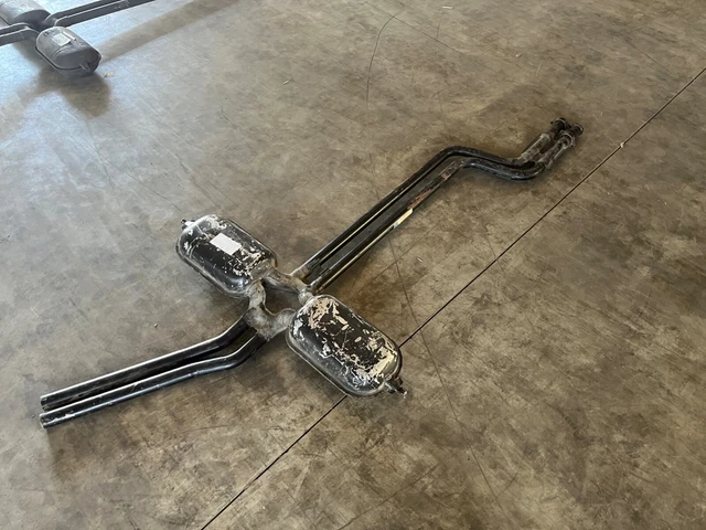 NEW NOS MERCEDES 280S 280SE 280SEL W126 Exhaust Muffler Exhaust Pipe ...