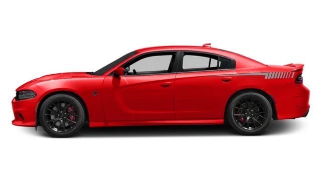 2015-2018 DODGE CHARGER Straight Razor Vinyl decals stickers Graphics ...