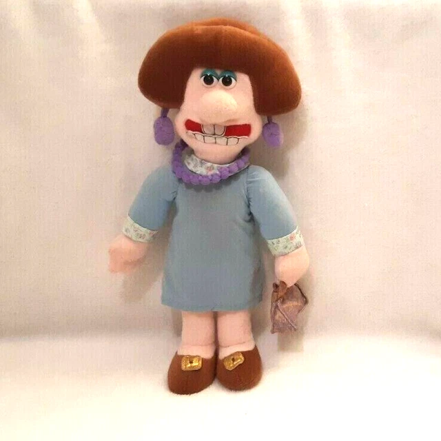 VINTAGE 11& WALLACE And Gromit Wendolene 1989 Plush Toy Doll Character ...
